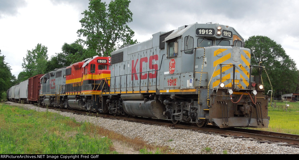 KCS 1912 Northbound